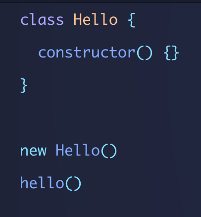 Functions invocated with `new` not highlighted as a class · Issue #490 ...