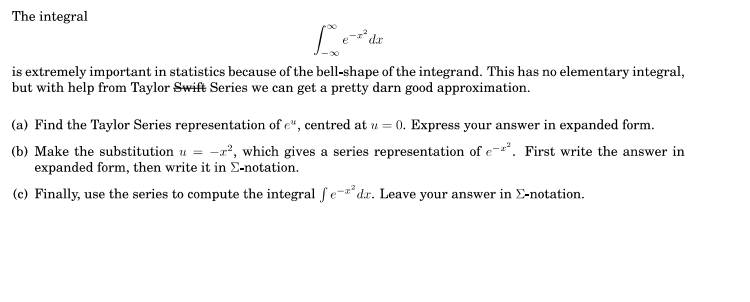 Solved The Integral Is Extremely Important In Statistics Chegg solved-the-integral-is-extremely-important-in-statistics-chegg