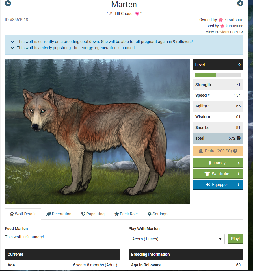 Chased Wolf Spotting - Revamped |:| Wolvden