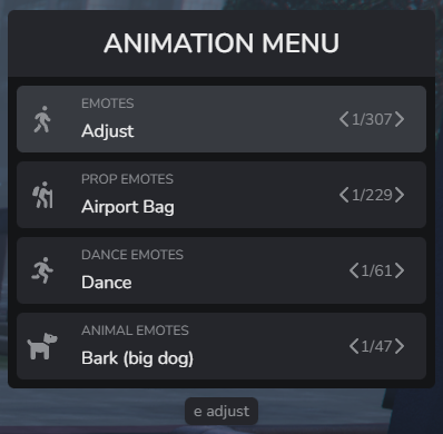GitHub - Semperxyzz/dpemotesv3: An animation menu for the FiveM community.