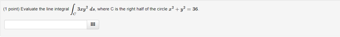 Solved Evaluate the line integral integral_C 3xy^2 ds, where | Chegg.com