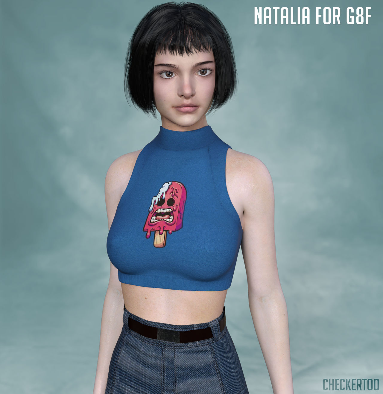Checkertoo Characters - Free Daz 3D Models
