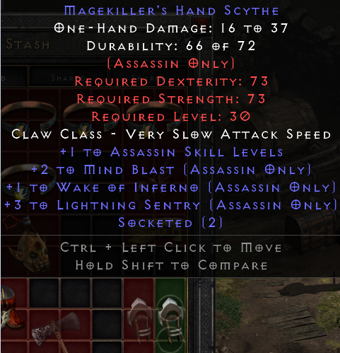 Iso Lld Trap Claws - Topic - d2jsp