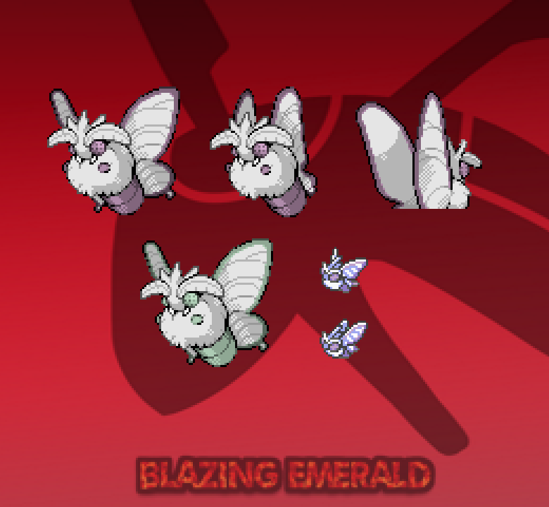 Bug/Fairy Regional Venomoth Variant! : r/PokemonROMhacks
