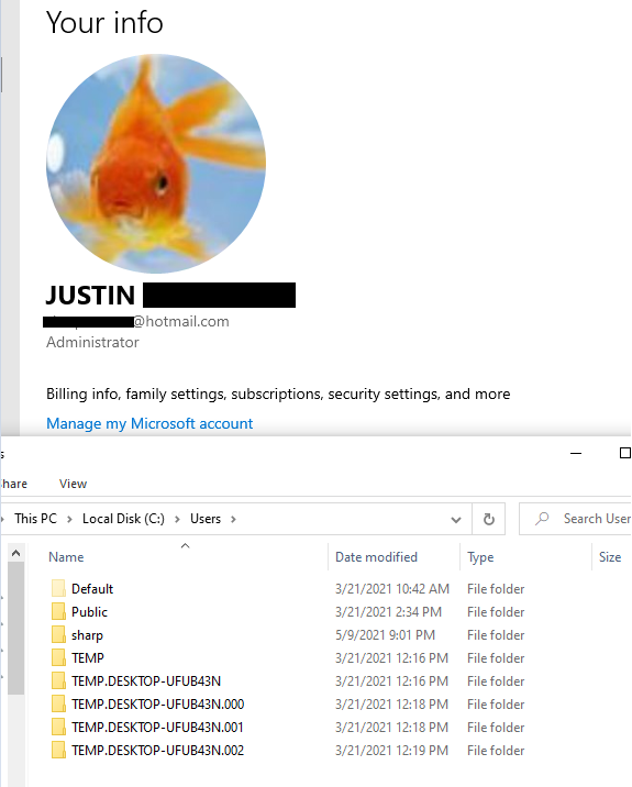 [SOLVED] - [Win10] Duplicate Windows logins, always fails auto-login | Sysnative Forums
