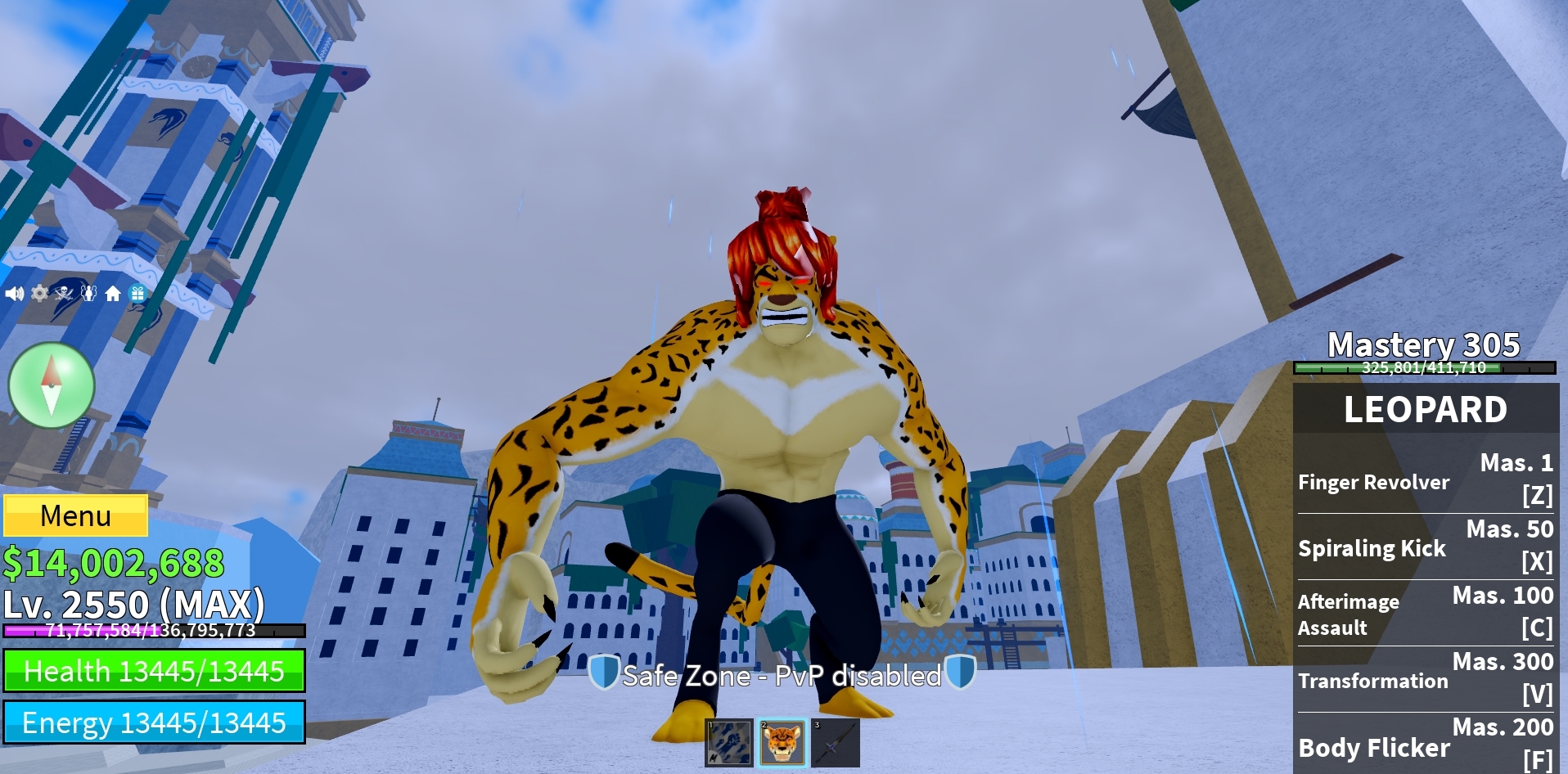 Acc Clone vip đã ăn trái Ác Quỷ BÁO(LEOPARD) SIÊU VIP - MinhMaMa.com