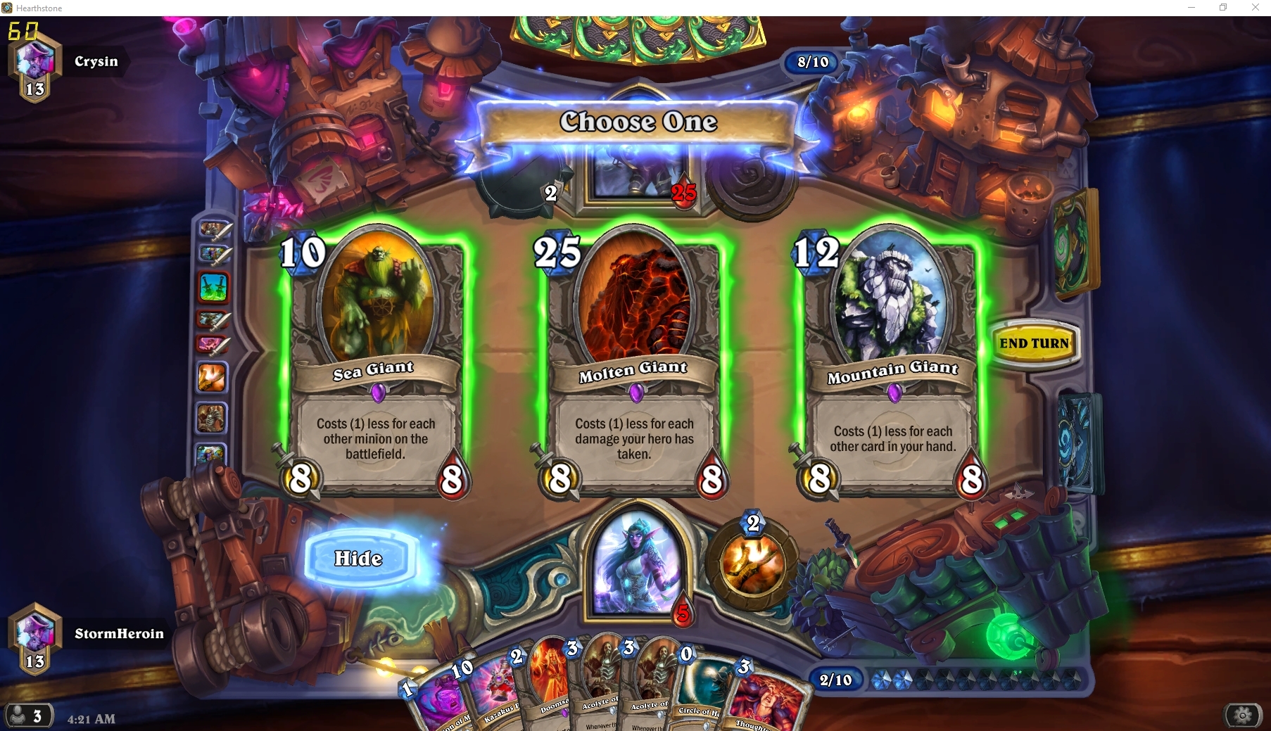 "The Illusion of Choice" by Free From Amber : r/hearthstone