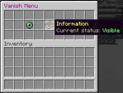 US Vanish GUI | SpigotMC - High Performance Minecraft Community