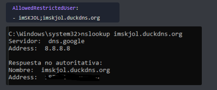 AllowedRestrictedUser -> Allow DDNS · Issue #2480 · AuthMe/AuthMeReloaded · GitHub