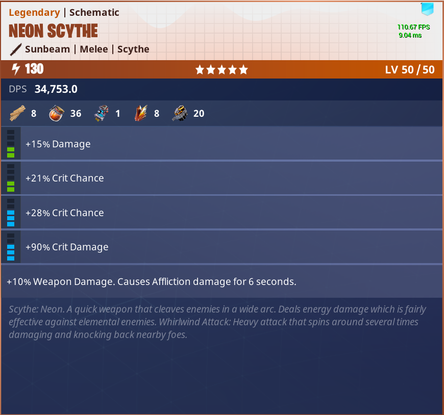 Fortnite Save The World Materials, Weapons. - EpicNPC