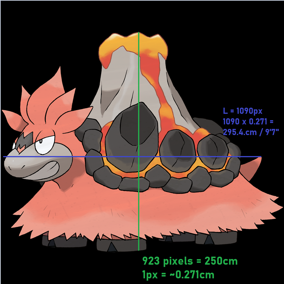 Does anyone know how long Mega Camerupt is? : r/TruePokemon