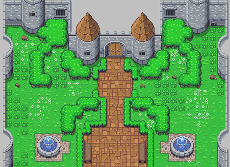 [OC][CC] How can i improve this castle? : r/PixelArt