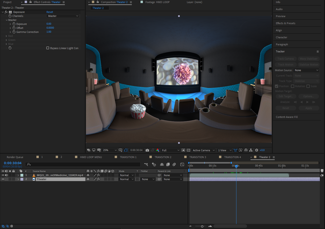 Output the overall brightness of a video layer to use as an input for ...