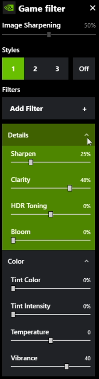 Nvidia Filters : r/CODVanguard