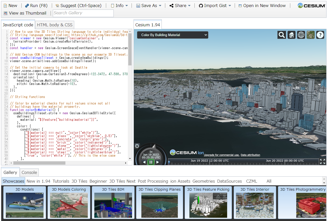 Project PLATEAUの3D都市モデルをCesiumに表示 #Cesium - Qiita