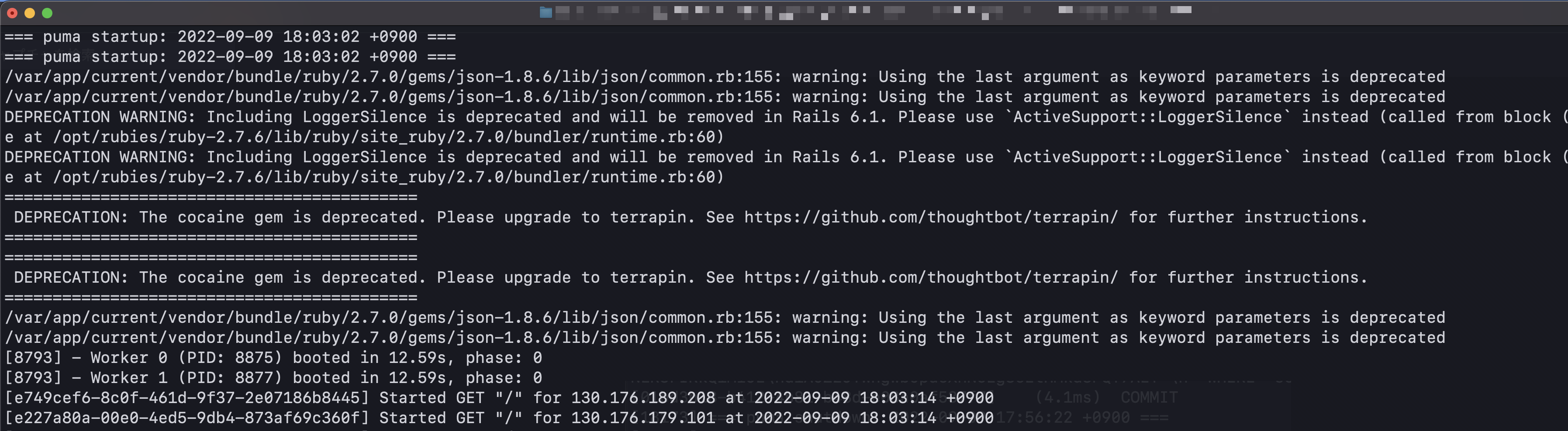 Pumaの再起動に時間がかかる #AWS - Qiita