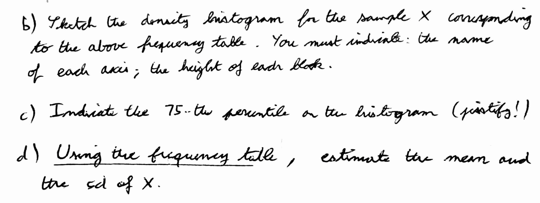 Solved Calculate frequencies ( with explanation/ formula), | Chegg.com
