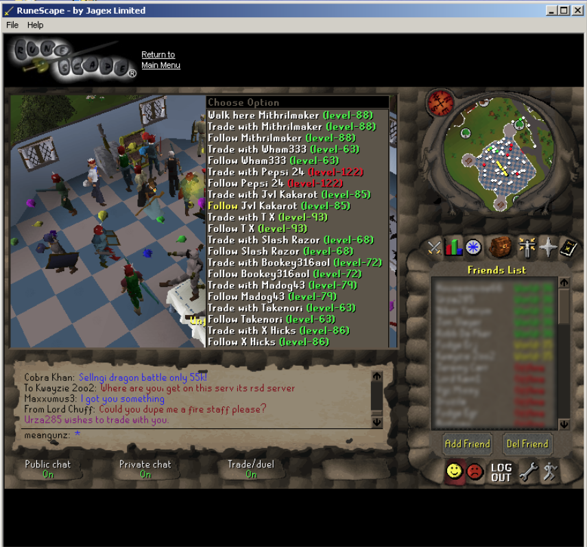 TBT: Item duplication chest in RS2 Beta... and Pepsi24 : r/runescape