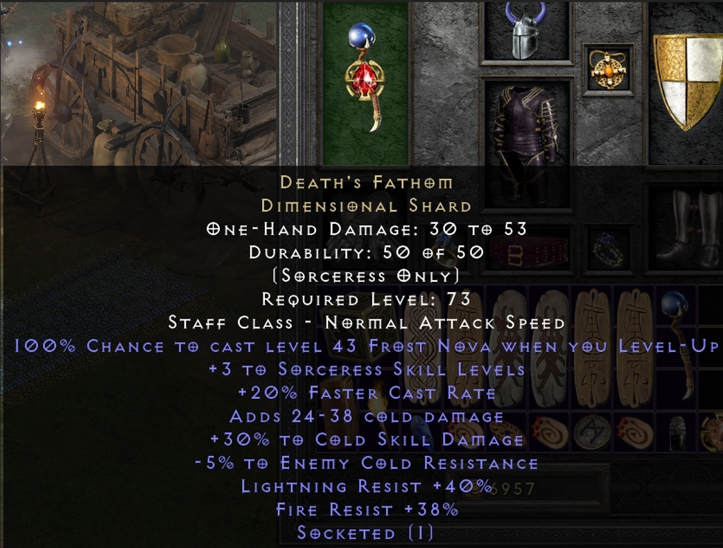 Deaths Fathom With 5/5cold - Topic - d2jsp