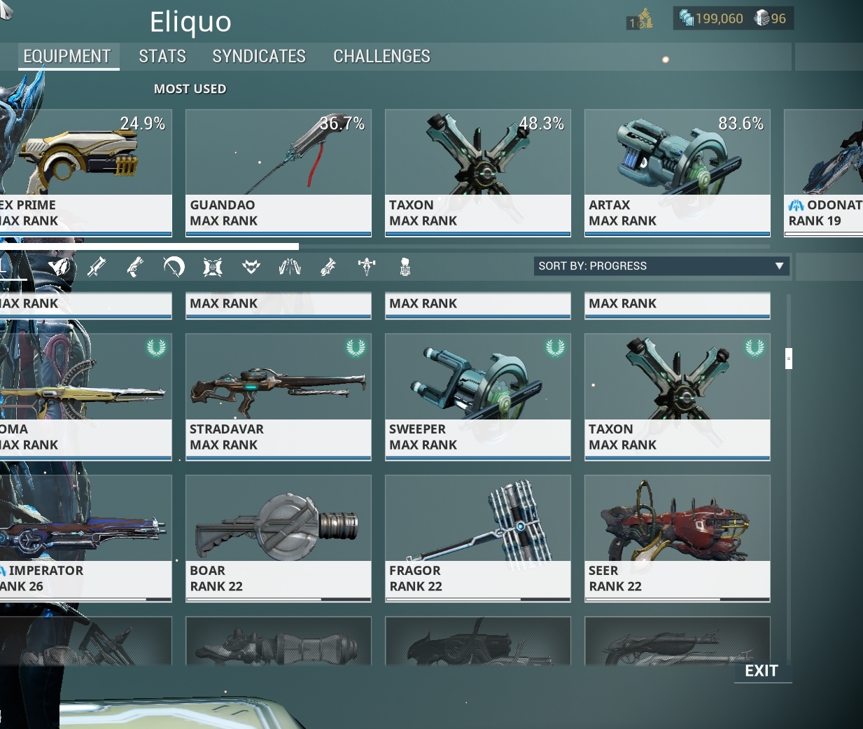 Bugged Weapon Mastery - General - Warframe Forums