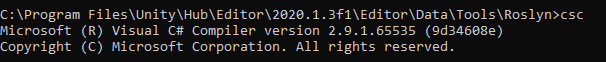 Unity 2020.1 uses C# compiler from 2018 - Unity Engine - Unity Discussions