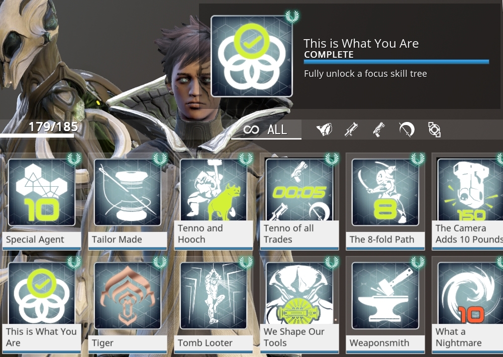 What your Focus Tree looks like after ~20+ mil Focus + ~290 Teralyst ...