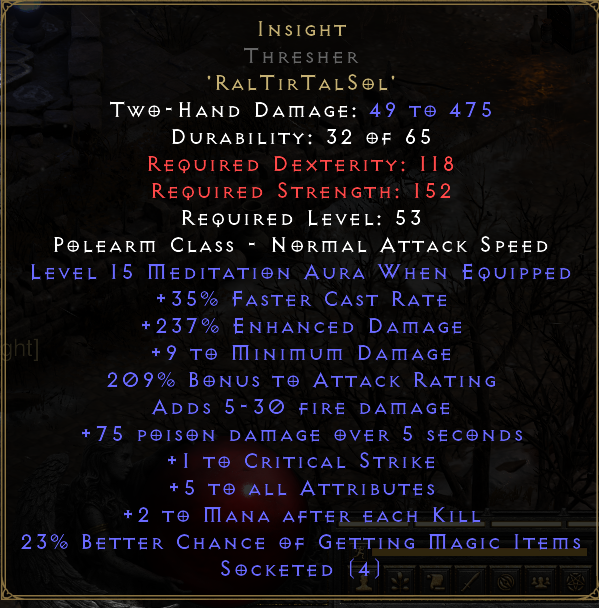 Insight Tresher - Topic - d2jsp