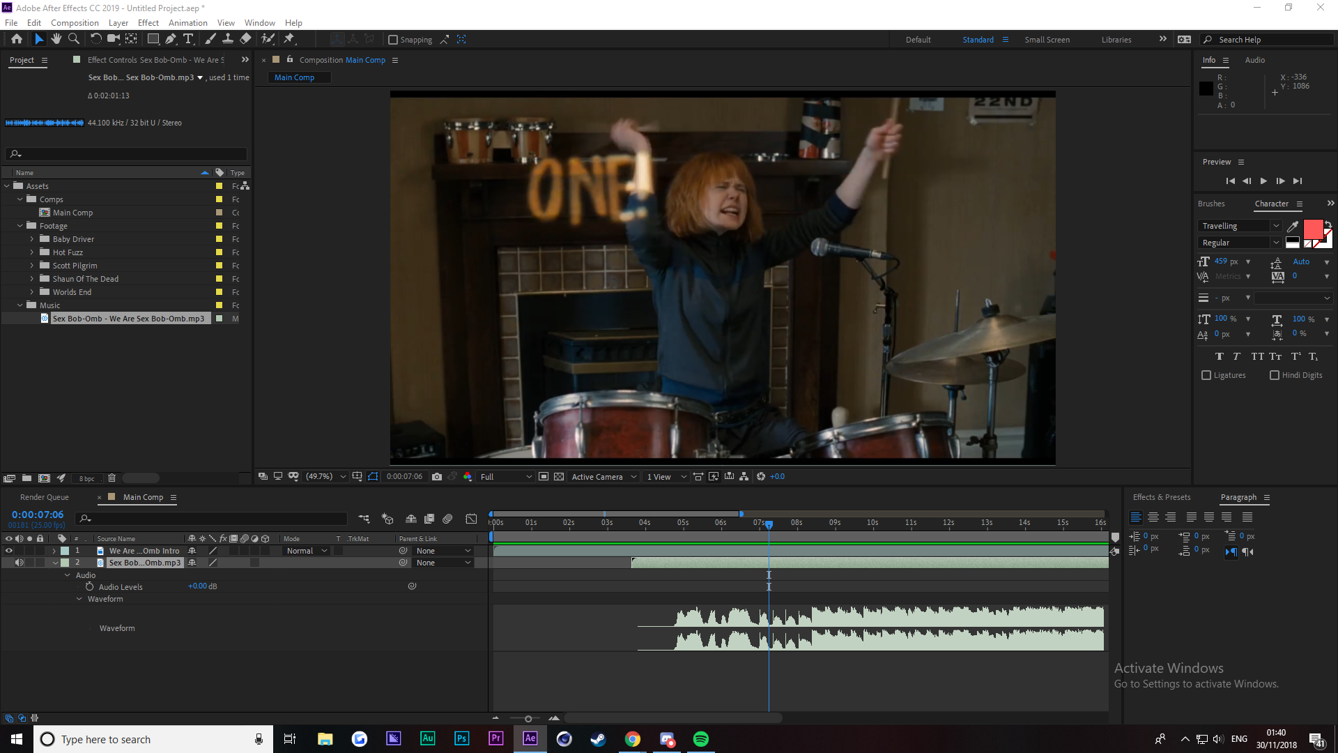 Audio Visual Techniques – Matthew Hizzett (Visual Effects and Motion ...