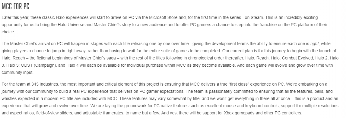 New PC announcements at Microsoft E3 : r/pcgaming
