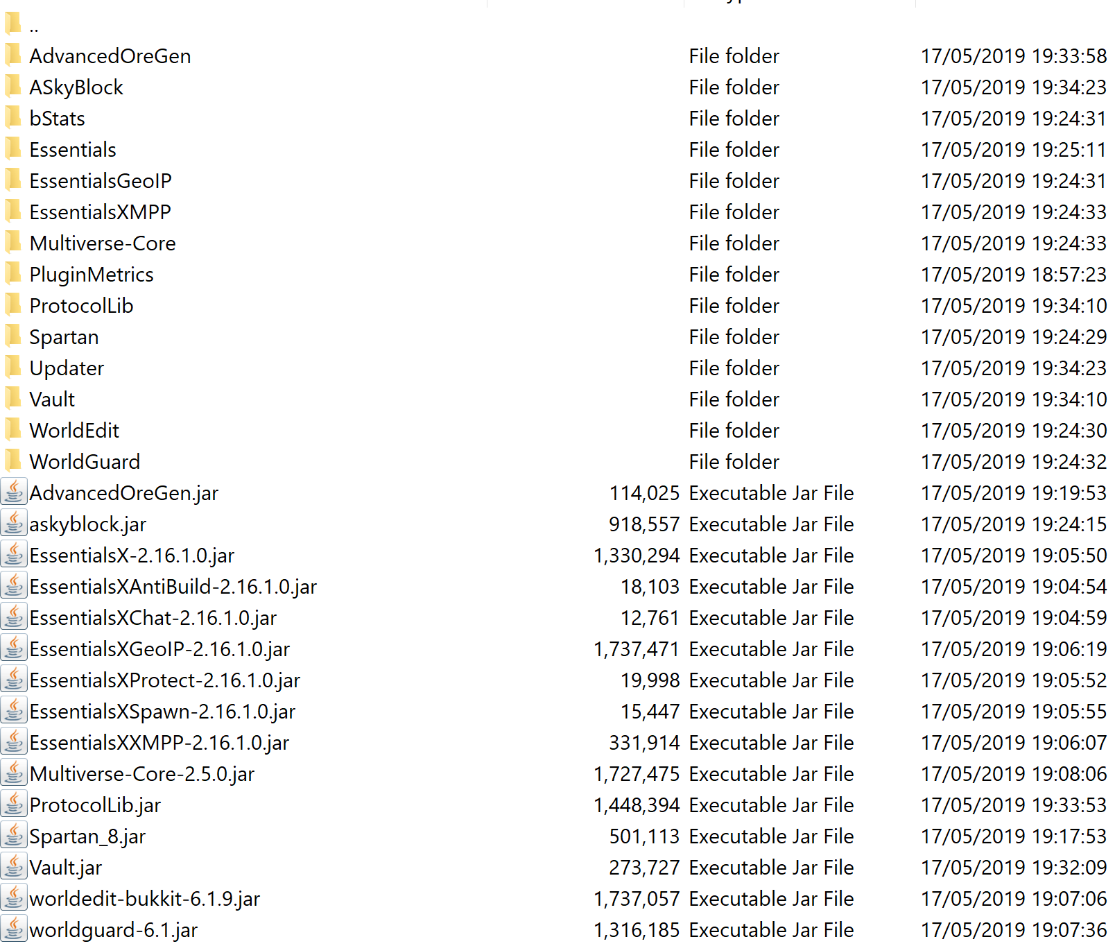 Server crashes 10 seconds after startup | RAM: 2GB PLUGINS: 15 - Server ...