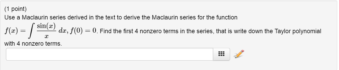 Solved: Use A Maclaurin Series Derived In The Text To Deri... | Chegg.com Solved: Use A Maclaurin Series Derived In The Text To Deri... | Chegg.com
