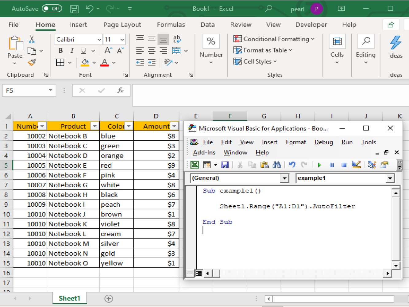 How To Use VBA Excel AutoFilter 500 Rockets Marketing