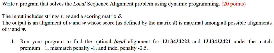 Solved Write A Program That Solves The Local Sequence 5546