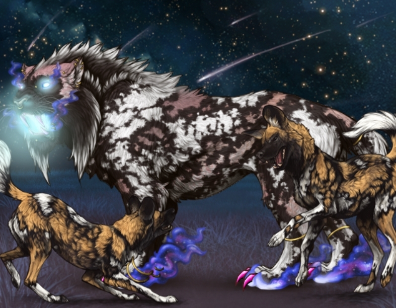 King Rabies maker ferus painted dog mimic! :|: Lioden