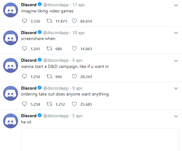 why is discord's twitter like this? : r/discordapp