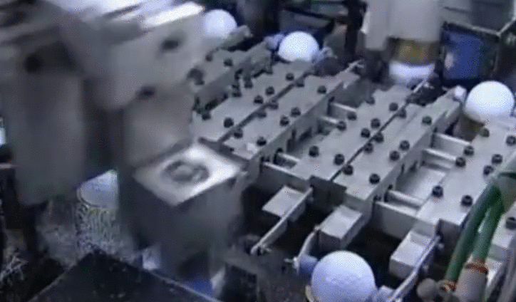 Smoothing Golfballs : r/mechanical_gifs