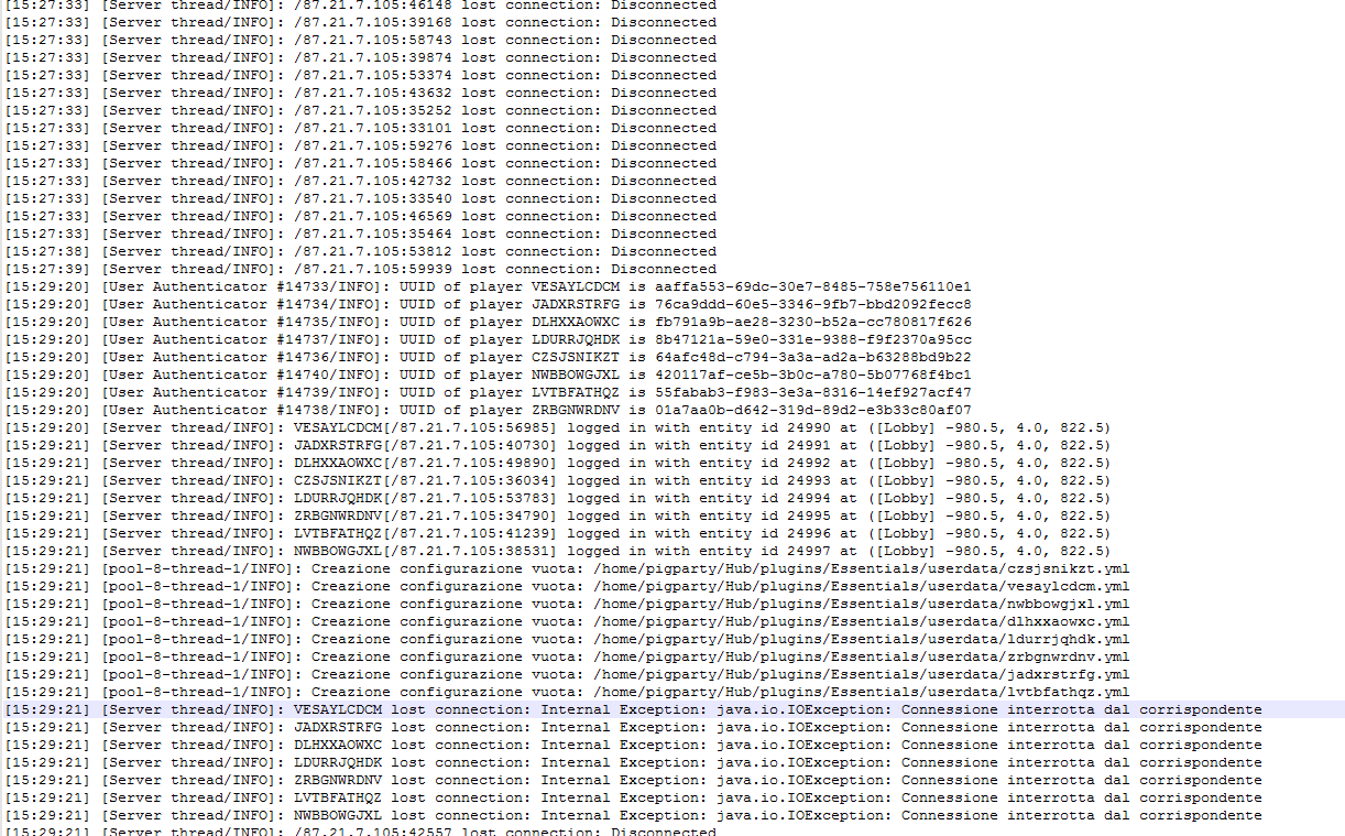 [HELP] Bot Attack How solve it? | SpigotMC - High Performance Minecraft
