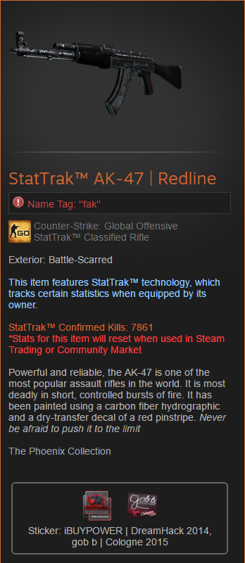 Stickers for AK Redline? : r/GlobalOffensive