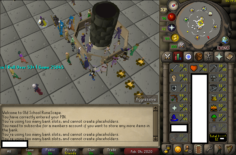 PC on this maxed 75attk 1 def pure | Sell & Trade Game Items | OSRS ...