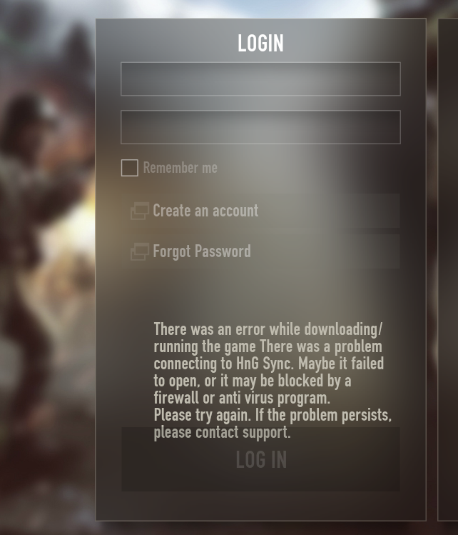 Can't get past main menu login screen. : r/HeroesandGenerals