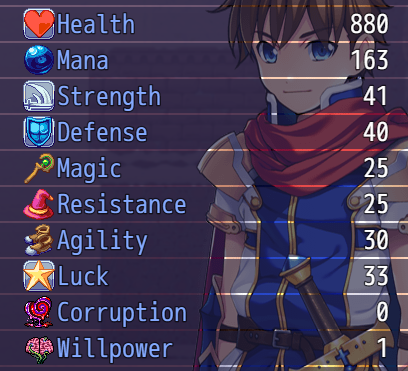 Displaying a variable as a custom parameter / menu stat (VisuStella related, maybe) : r/RPGMaker
