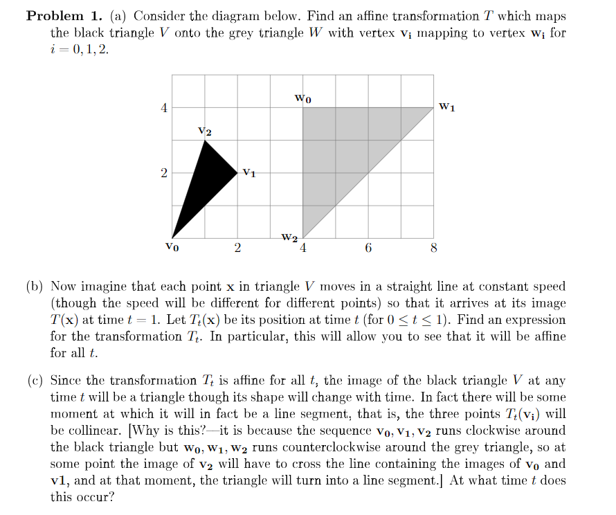 Problem 1 a Consider The Diagram Below Find An Chegg