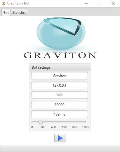 GitHub - BotanAtomic/Graviton-Bot: Simple bot in java using sockets