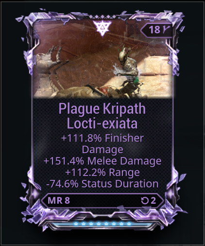 WTS Plague Kripath Riven - Trading Post - Warframe Forums