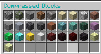 Block Compression | SpigotMC - High Performance Minecraft Community