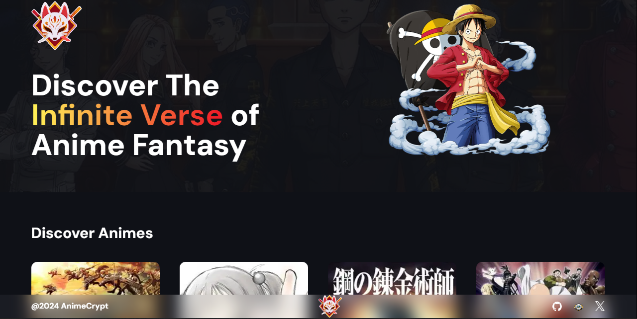 GitHub - GIT-Gizmo/Anime-Crypt: A web app that displays lists Animes ...