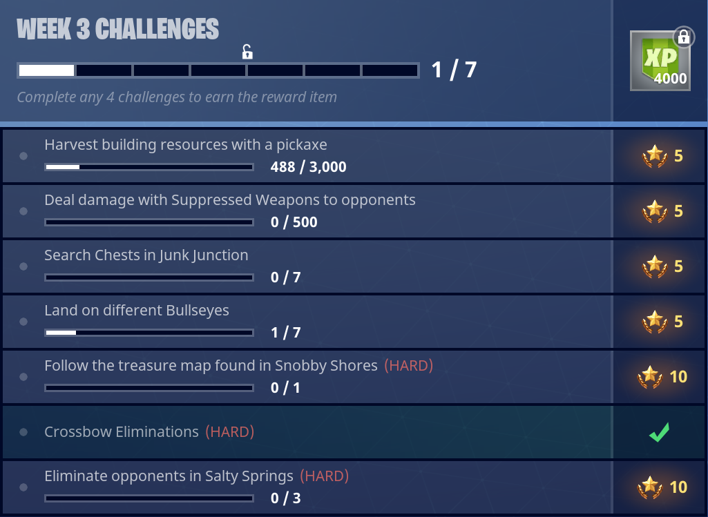 Week 3 Challenges!!! : r/FortNiteBR