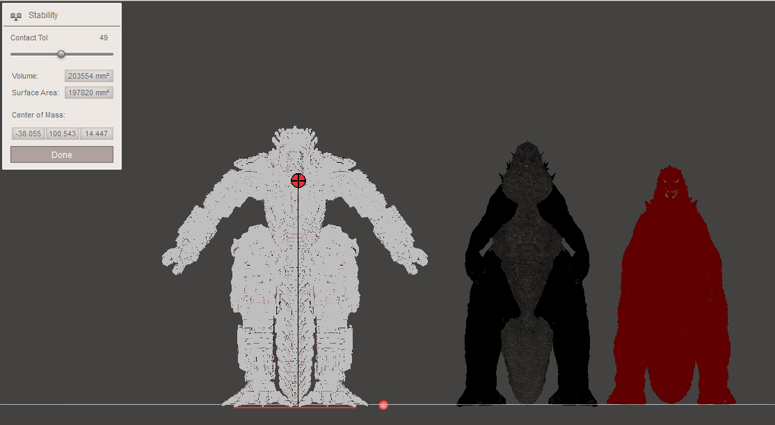 Godzilla, Mechagodzilla (Godzilla vs. Kong), and King Ghidorah (KOTM ...