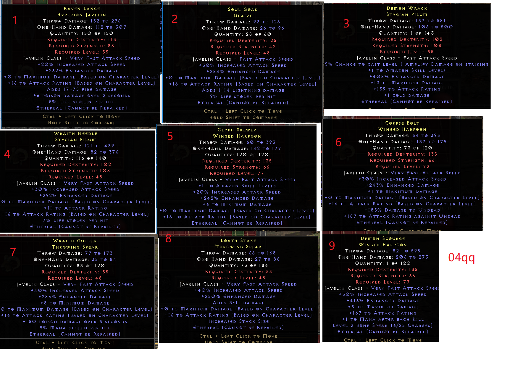 Xh23 Eth Javalins Ias Cruel Fools Etc - Topic - d2jsp