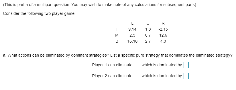 Solved (This is part a of a multipart question. You may wish | Chegg.com